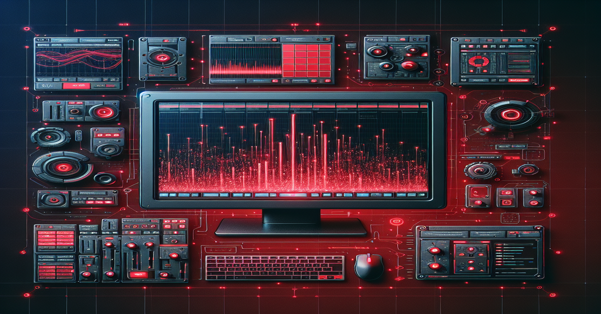 Easy Monitor 2 - RED for Enhanced Ableton Sessions - Gaming, Songs, Python Programming ...